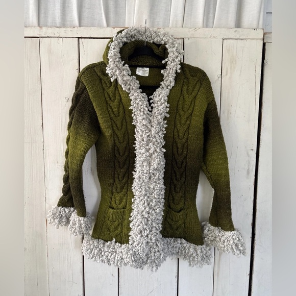 lanita | Sweaters | Vintage Lanita Hand Knit Ecuador Eskimo Medium Wool ...